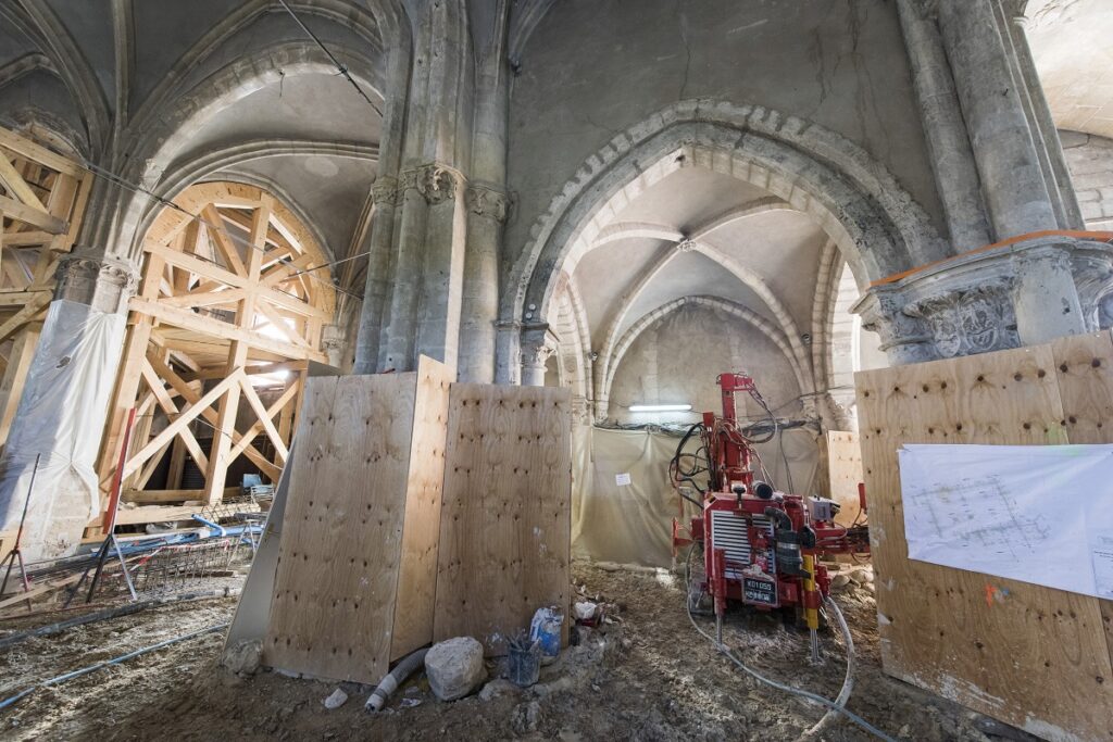 Eglise Saint-Germain de Charonne - Reprise en sous-œuvre