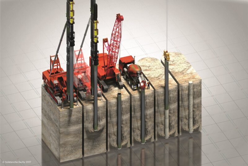 Fondations profondes - pieux , barrettes, micropieux