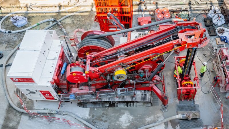 Le matériel chez Soletanche Bachy France : une force